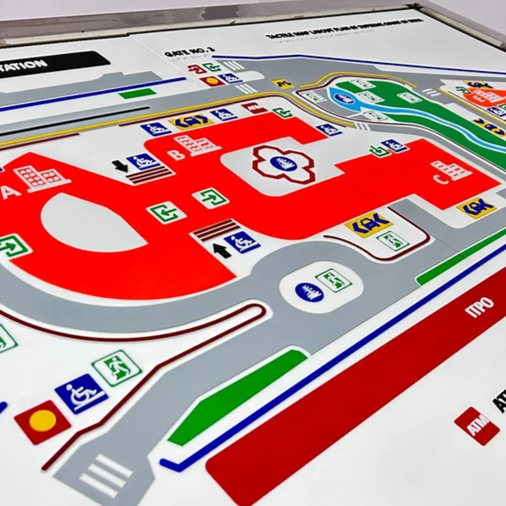 Tactile Map Braille - Signxpress India