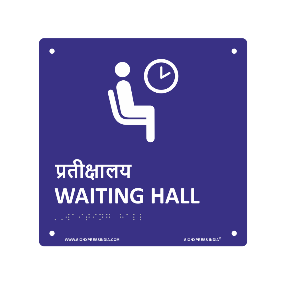 Acrylic Braille Sign - Signxpress India