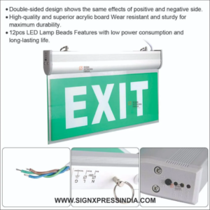 Exit Signage - Signxpress India