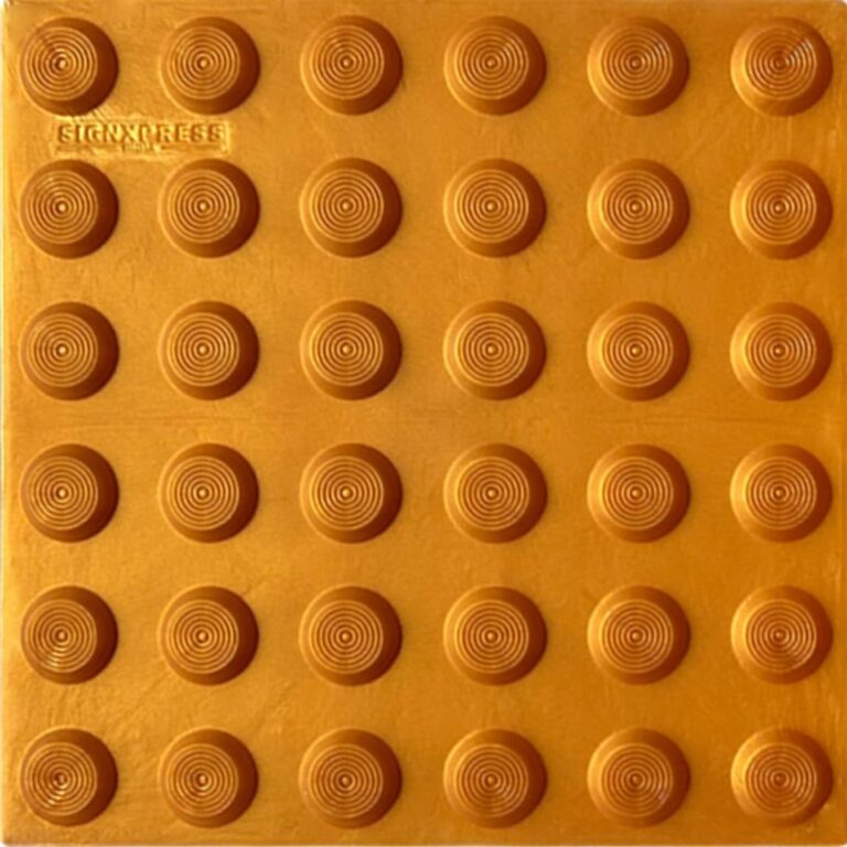 Tactile Floor Tiles | Enhance Safety & Accessibility - Signxpress India