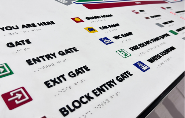 Braille Sign - Signxpress India